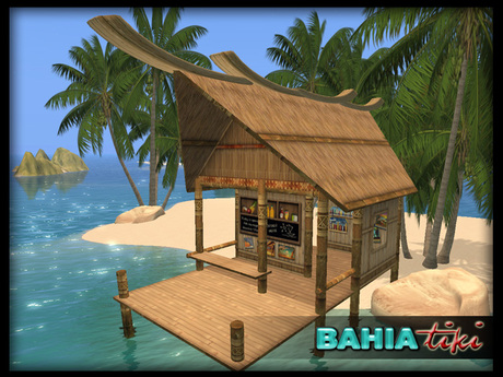 Second Life Marketplace - Bahia Tiki - Tiki Surf Shack
