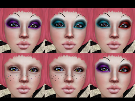 Second Life Marketplace - Makeup - CANDY CLOWN Girl