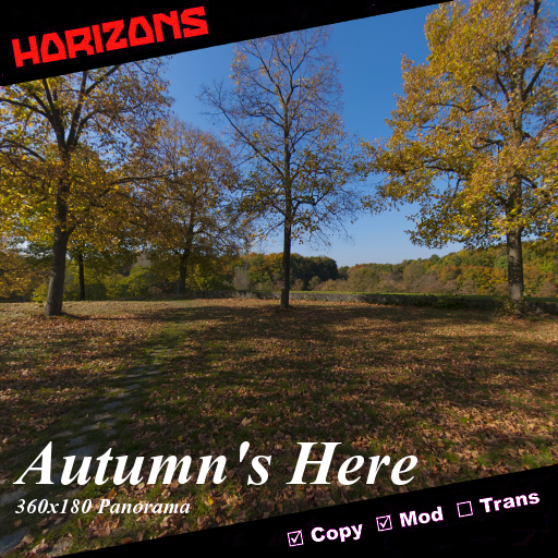 Second Life Marketplace - Strato-Cube Scene - Autumn's Here - Megapixel ...