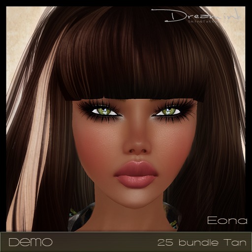 Second Life Marketplace - DEMO - Tan Skin EONA - DREAM INK DESIGN