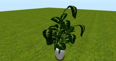 Second Life Marketplace - Green potted plant