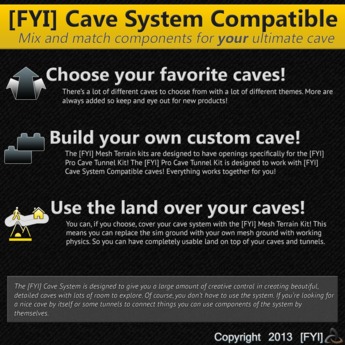 Second Life Marketplace - [FYI] Mingo Color Change Cave 1.0.2 (CM)