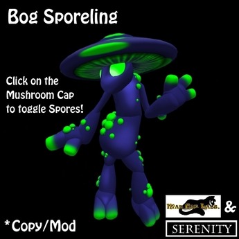 Second Life Marketplace - "Serenity" Shroomie - Bog Sporeling.