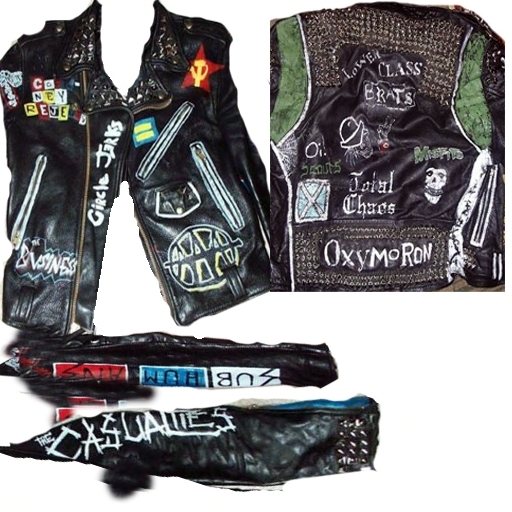 Second Life Marketplace - Subhumans punk jacket