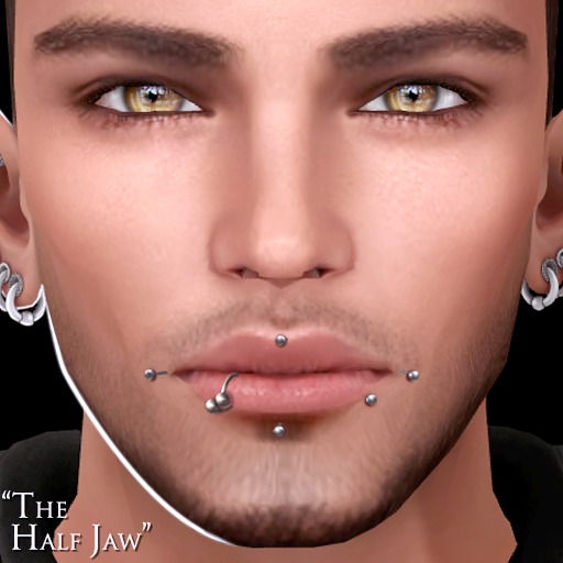 Second Life Marketplace - -Labyrinth- Leaf Skin (Pale) - The Half Jaw