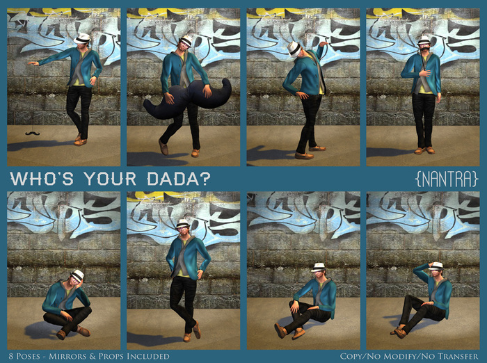 Second Life Marketplace - {NanTra} Who's Your Dada