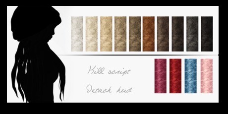 Second Life Marketplace - ~Tableau Vivant~ Dreadlocks series - Hill ...