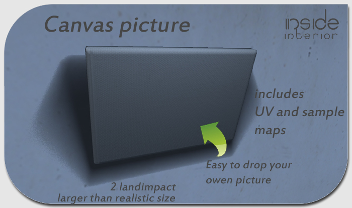 Second Life Marketplace - ...inside inerior.... Canvas picture Full perm