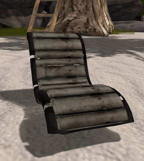 Second Life Marketplace - flying wooden chair