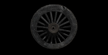 Second Life Marketplace - Cart old wild west wheel full perms texture
