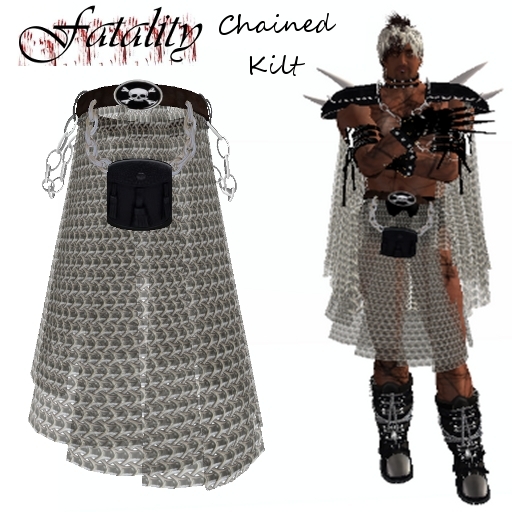 Second Life Marketplace - FaTaLiTy:. Chained Kilt kilts