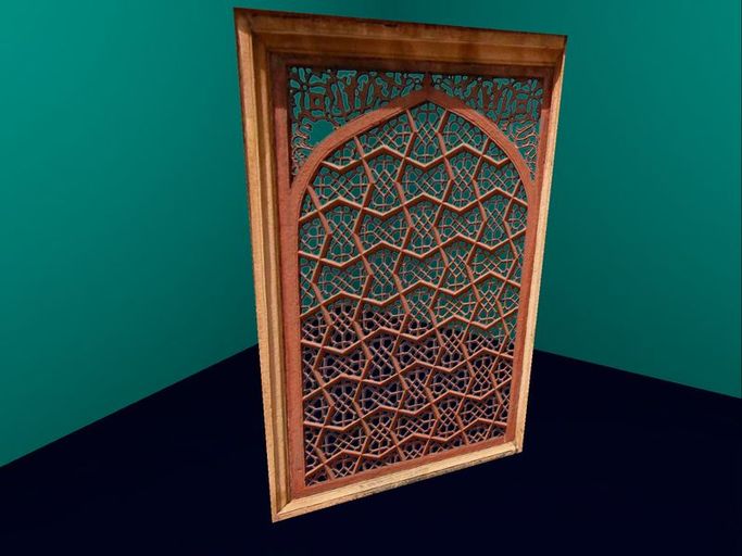 Second Life Marketplace - Maruti Textures Carved Stone Window Screen ...