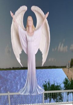 Second Life Marketplace - FREEBIE Graceful Angel with Arms Open Wide 1 ...