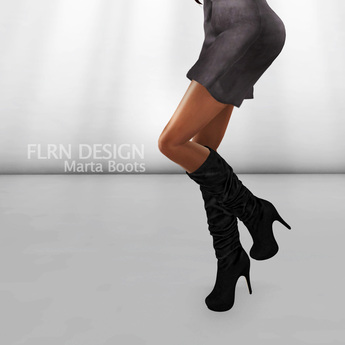 Second Life Marketplace - Marta Boots Black