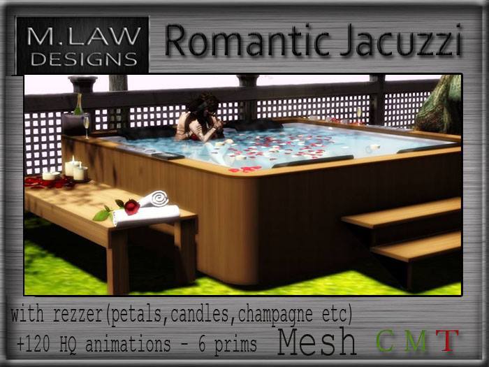 Second Life Marketplace - Romantic Jacuzzi Box