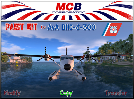 Second Life Marketplace - ::MCB:: GLOBAL COAST GUARD - Paint Kit for ...