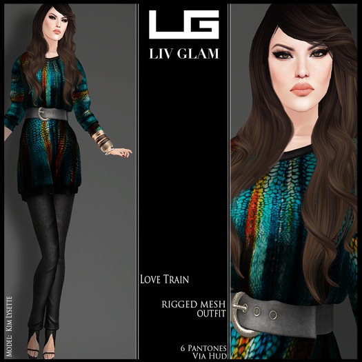Second Life Marketplace - [LG] Boutique-[ WINTER-13] Love Train Hud 2