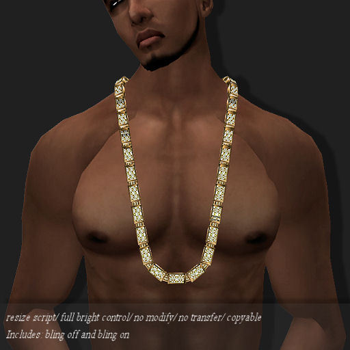 Second Life Marketplace - CHAIN BALLIN GOLD -RYCA-