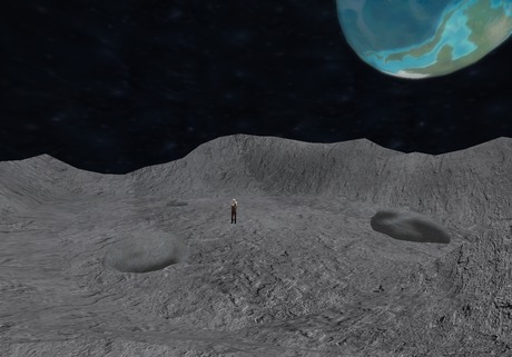 Second Life Marketplace - Moon Surface Skybox