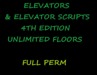 Second Life Marketplace - Elevators & Elevator Scripts 4th edition (unlimited floors)