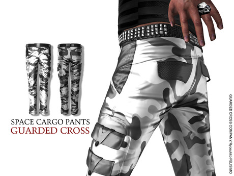 Second Life Marketplace - * GUARDED CROSS/Men’s-Wear * Space Cargo Pants