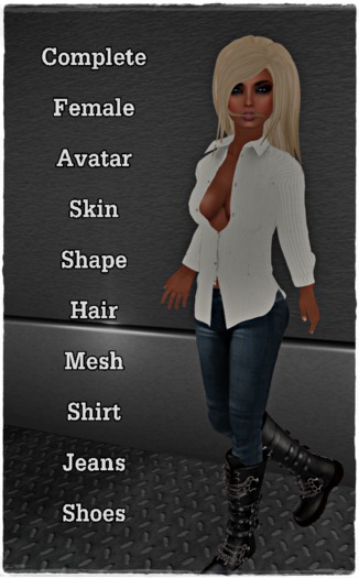 Second Life Marketplace Complete Avatar Cinderella