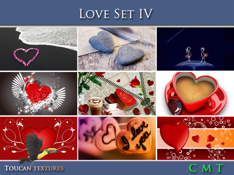 Second Life Marketplace - [Toucan Textures] Love Set IV