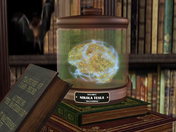 Second Life Marketplace - Mad Scientist: Brain In A Jar - TESLA ...