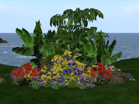 Second Life Marketplace - Tropical Plant Arrangement 3
