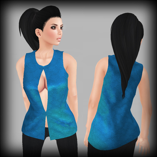 Second Life Marketplace [[shimmyshaille]] Open Blouse Caribbean Mesh 10l Promo