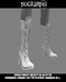 Second Life Marketplace - Nocturnis Mesh Madyson Boots White