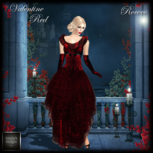 Second Life Marketplace - SAS - Valentine Red 2014 Rococo