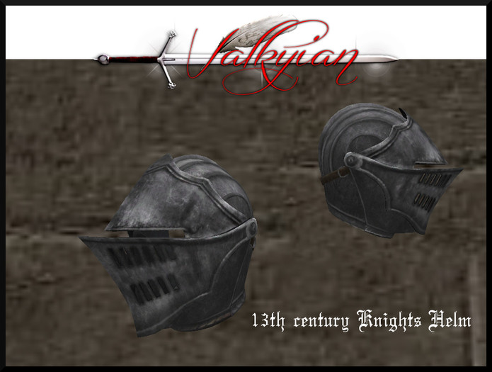 Second Life Marketplace - ~Valkyrian~ 13th Century Knights Helm