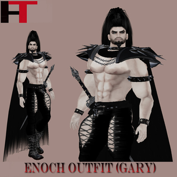 Second Life Marketplace - GARY (H-T) ENOCH COMPLETE OUTFIT