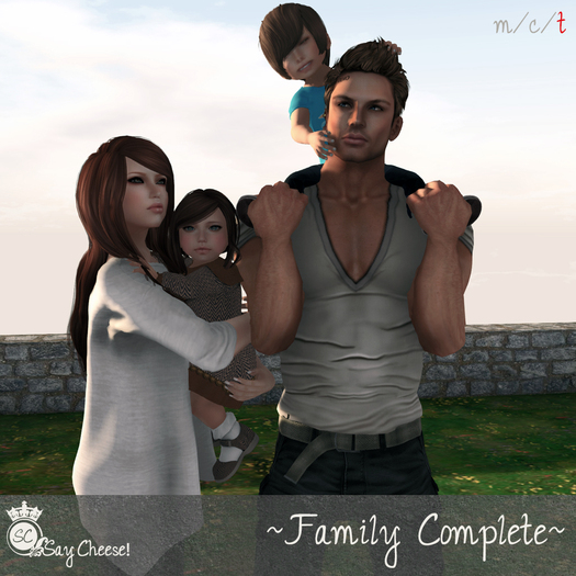 Second Life Marketplace - Say Cheese! ~Family Complete~