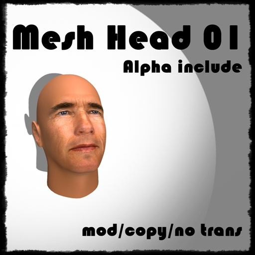 Second Life Marketplace - ~BNV~ Mesh Head 01
