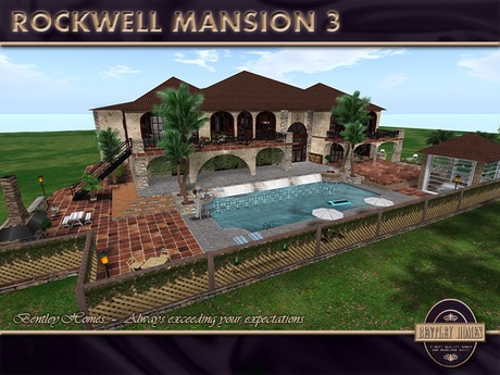 Second Life Marketplace - Rockwell Mansion 3 by Bentley