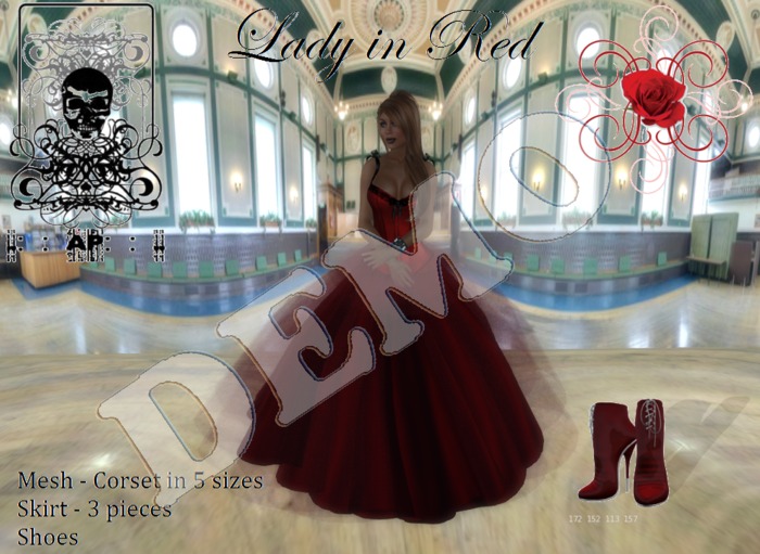 Second Life Marketplace - ..::AP::.. Lady in Red-DEMO on MP