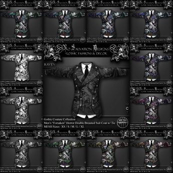 Second Life Marketplace - [[NS]] No Salvation Designs *MESH* Men's ...