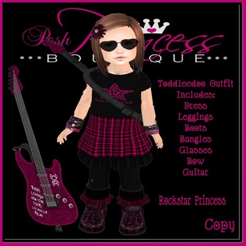 Second Life Marketplace - PPB RockStar Outfit (Open)