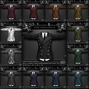 Second Life Marketplace - [[NS]] No Salvation Designs *MESH* Men's ...