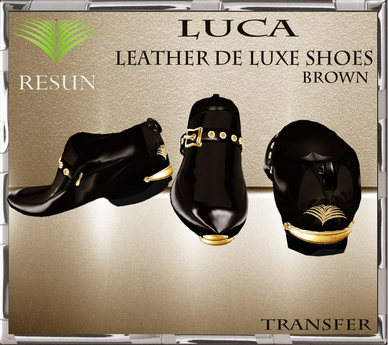 Second Life Marketplace - Res_Luca Leather Red & Silver de luxe shoes