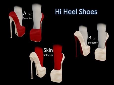 Second Life Marketplace - JENNA'S HIGH HEEL V2.5