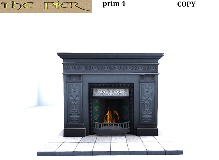 Second Life Marketplace - Cast iron fire*