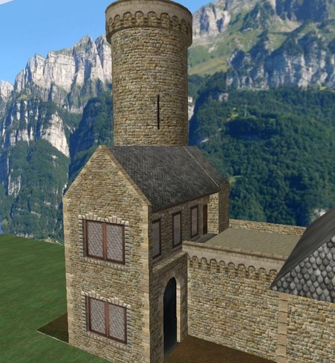Second Life Marketplace - Superb Low Prim Castle - Castle Home ...