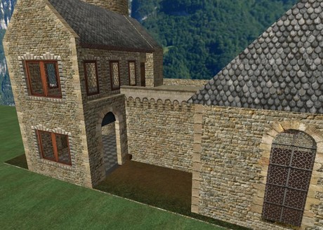 Second Life Marketplace - Superb Low Prim Castle - Castle Home ...