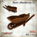 Second Life Marketplace - [Ginger Line] Rustic Wheelbarrow V1 - 2 LI ...