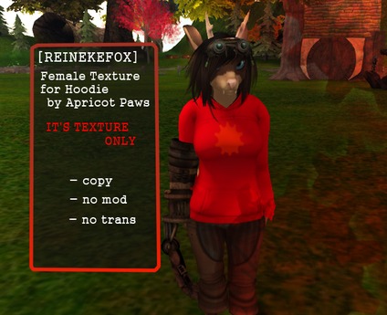 Second Life Marketplace - [REINEKEFOX] Homestuck Time Hoodie - for ...