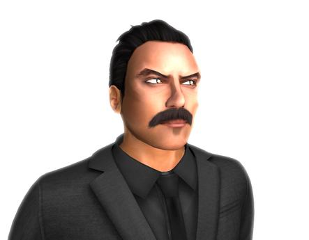 Second Life Marketplace - .::Sharp Designs::. - Mustache Joe