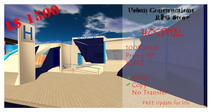 Second Life Marketplace - Hospital RPG V3